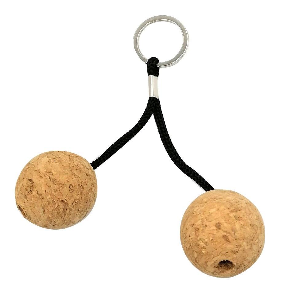 Floating Cork Ball Key Ring | The House of the Keychain – La Maison du ...