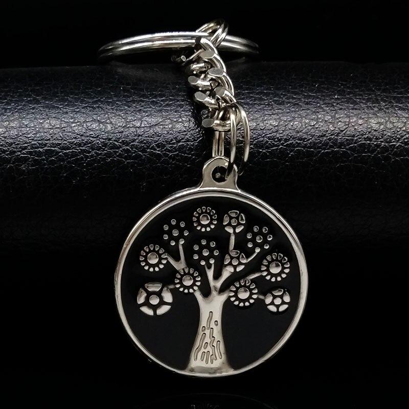 Black Tree of Life Key Ring | The House of the Keychain – La Maison du ...