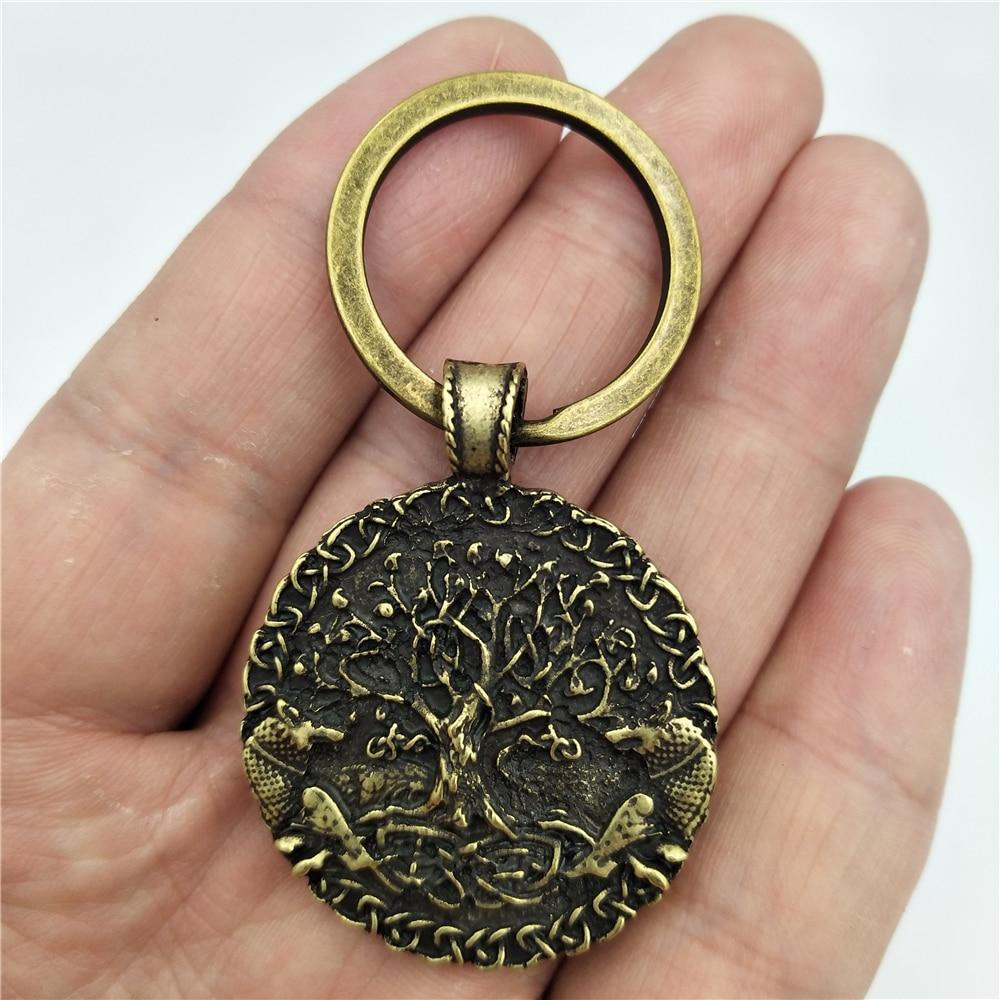 Steel Tree of Life Key Ring | The House of the Keychain – La Maison du ...