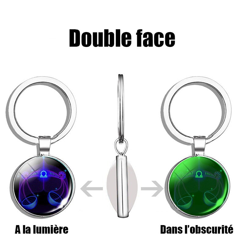 Libra Keychain | The House of the Keychain – La Maison du Porte-Clé