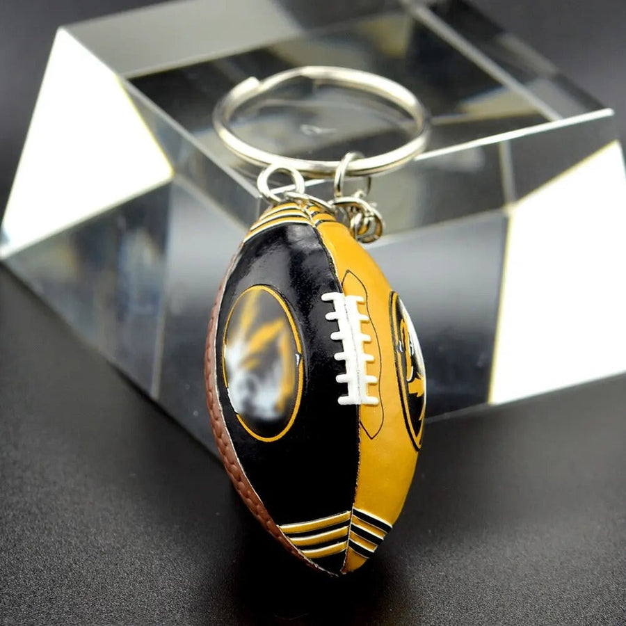 Personalized Rugby Ball Keychain | The House of the Keychain – La ...
