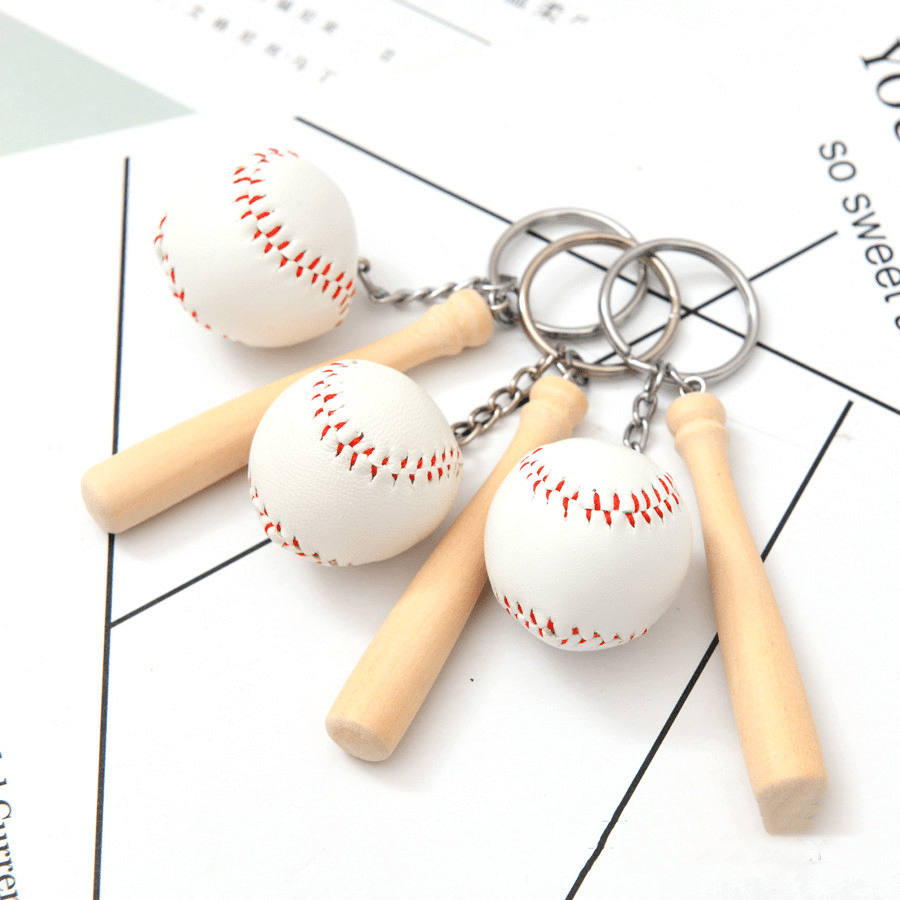 Baseball Bat Keychain | The House of the Keychain – La Maison du Porte-Clé