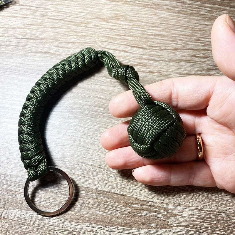 Paracord Ball Keychain | The House of the Keychain – La Maison du Porte-Clé