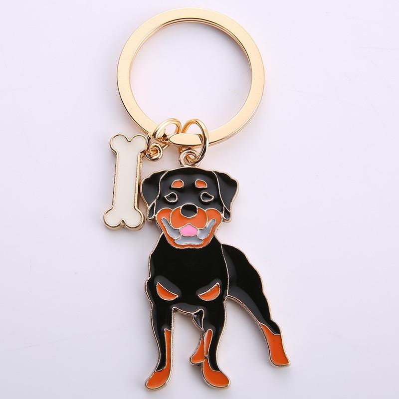 Rottweiler Keychain | The House of the Keychain – La Maison du Porte-Clé