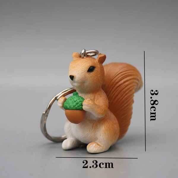 Squirrel Keychain | The House of the Keychain – La Maison du Porte-Clé
