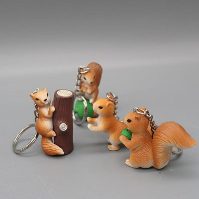 Squirrel Keychain | The House of the Keychain – La Maison du Porte-Clé