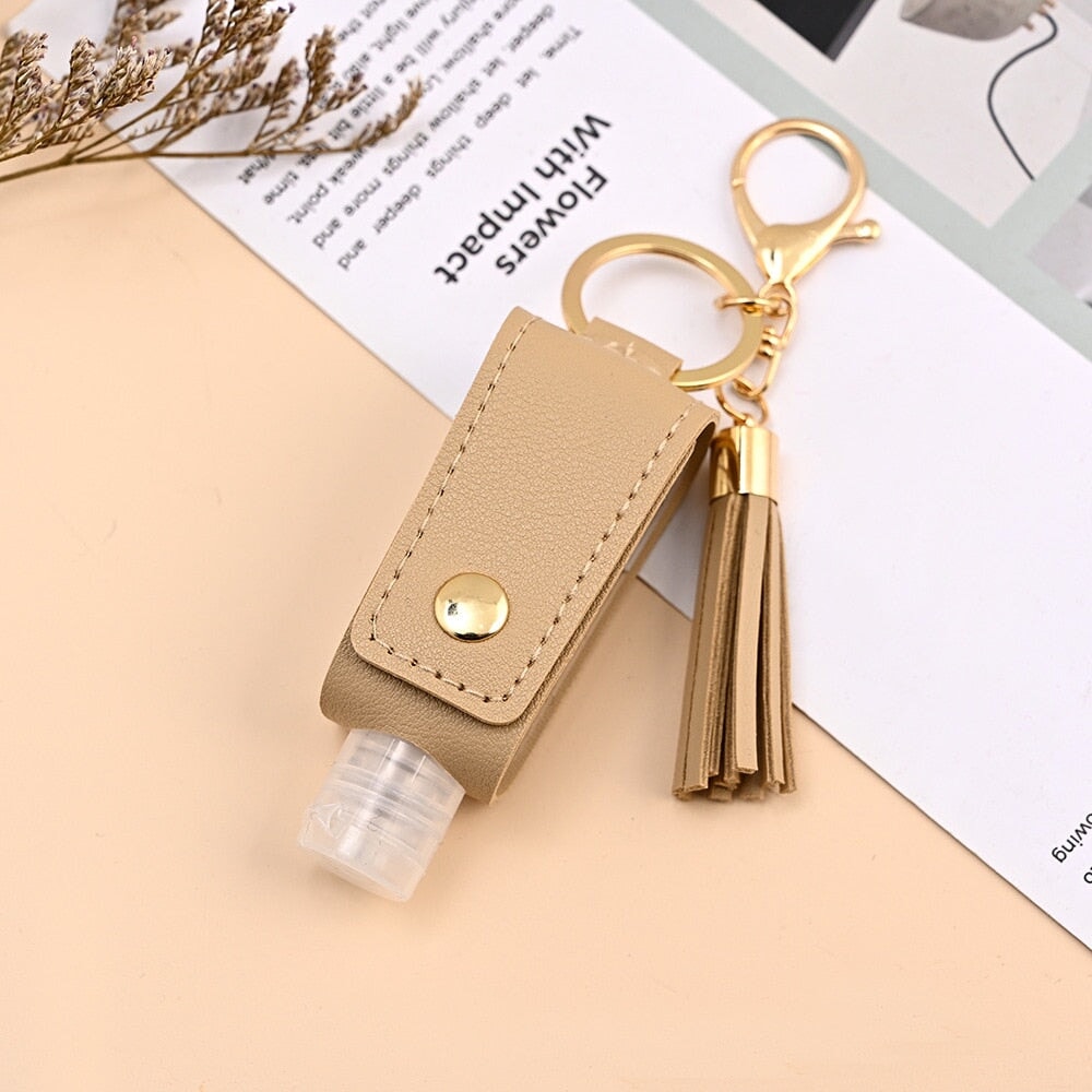 Hydroalcoholic Gel Leather Keychain | The House of the Keychain – La ...