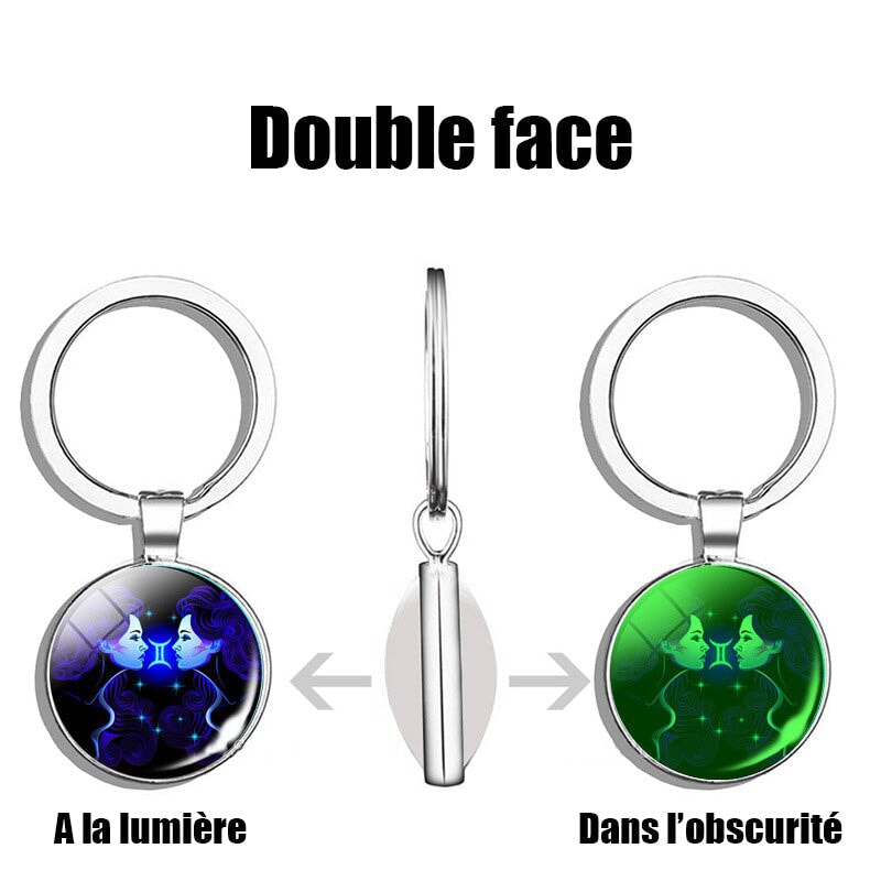 Gemini Keychain | The House of the Keychain – La Maison du Porte-Clé