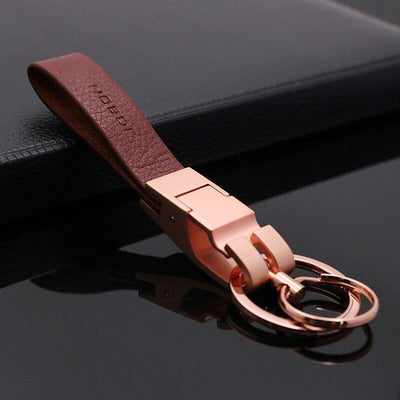 Luxury Leather Men's Key Ring | The House of the Keychain – La Maison ...