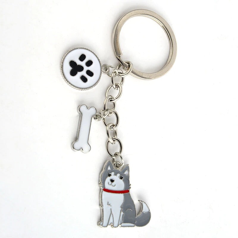 Husky Keychain | The House of the Keychain – La Maison du Porte-Clé