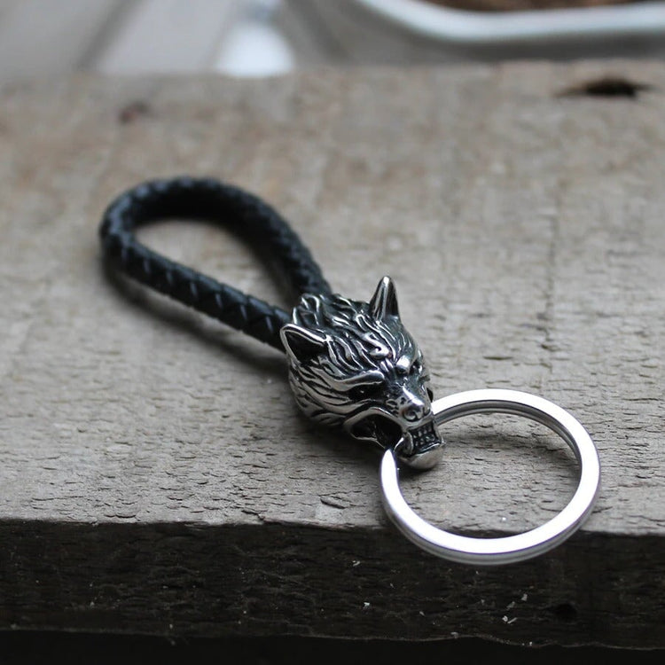 Wolf Keychain | The House of the Keychain – La Maison du Porte-Clé