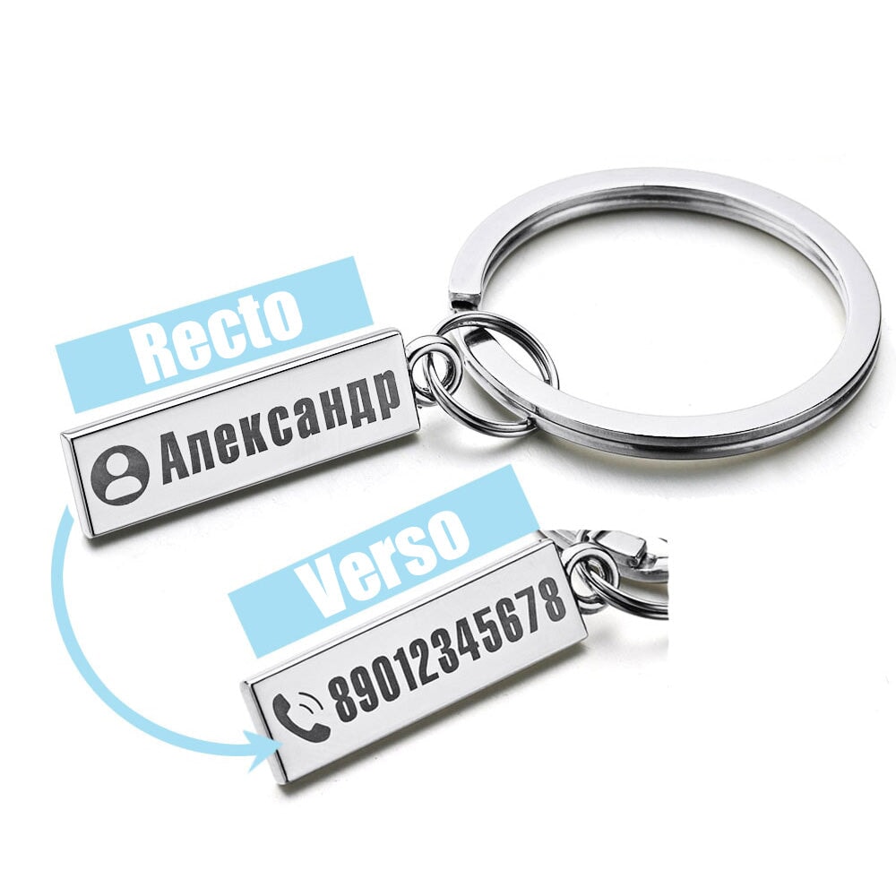 Porte-Clé Métal Personnalisé | La Maison du Porte-Clé