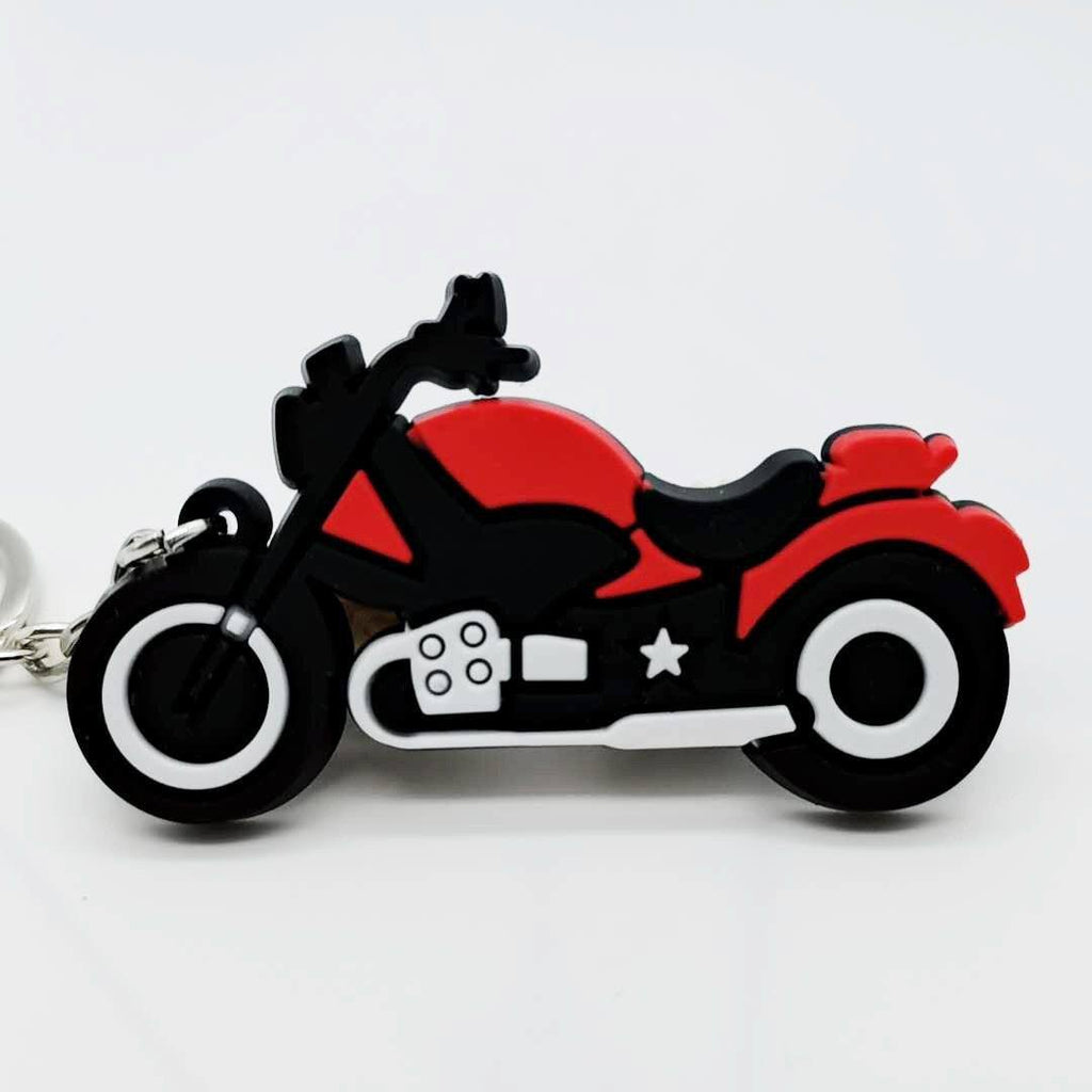 Colorful Motorcycle Key Ring | The House of the Keychain – La Maison du ...