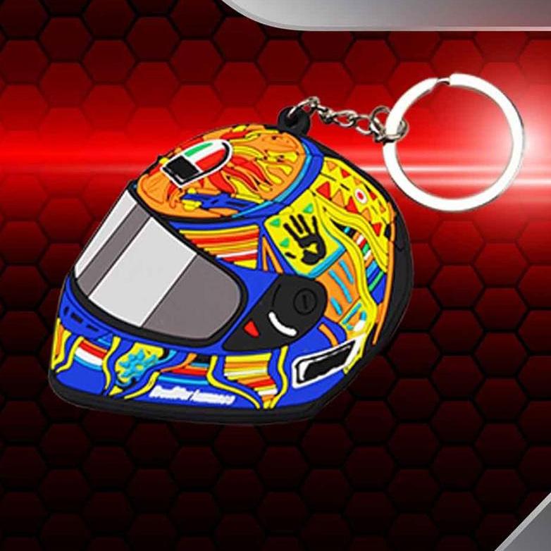 Rossi Helmet Keychain | The House of the Keychain – La Maison du Porte-Clé