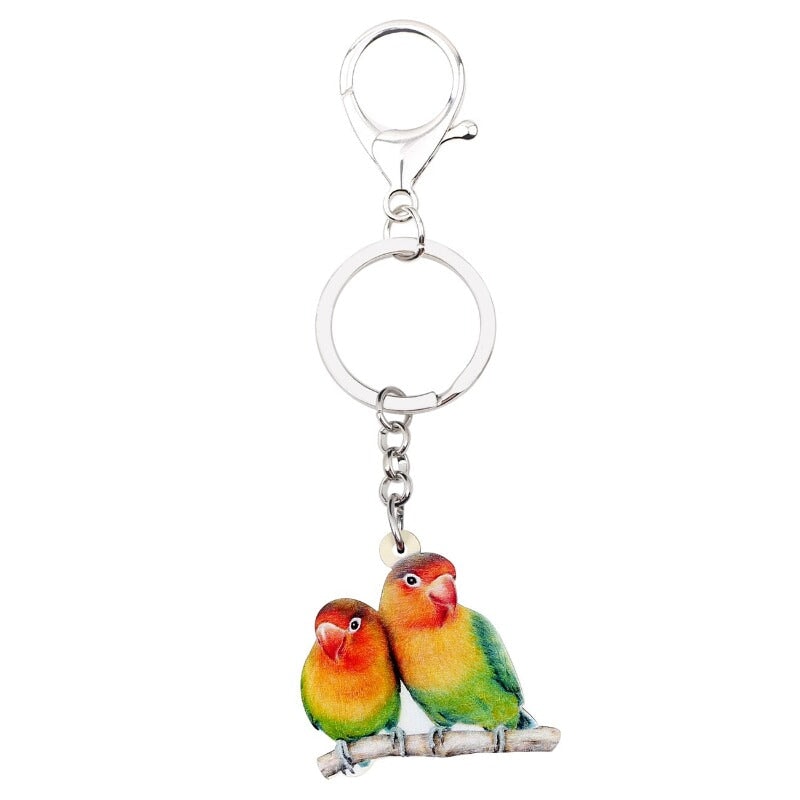 Parrot Keychain | The House of the Keychain – La Maison du Porte-Clé