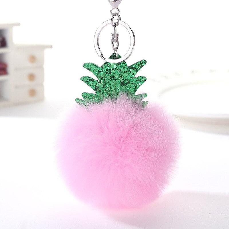 Pineapple Pompom Keychain | The House of the Keychain – La Maison du ...