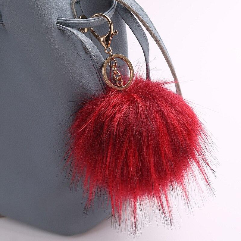 Pompom Bag Jewel Keychain | The House of the Keychain – La Maison du ...