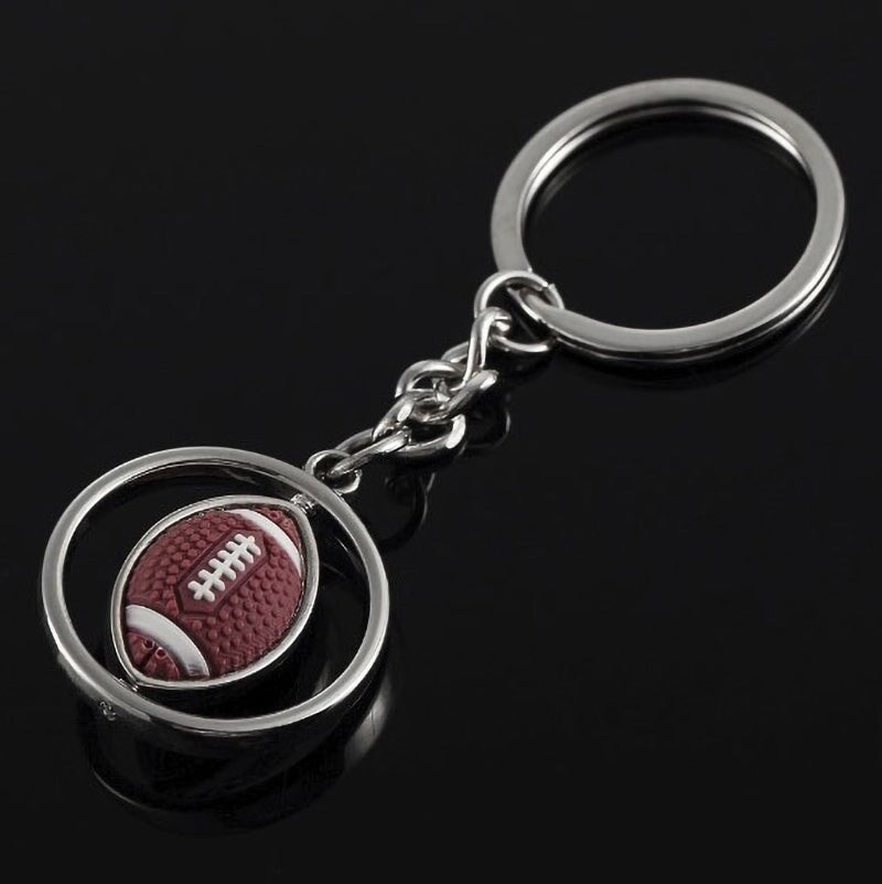Rugby Key Ring | The House of the Keychain – La Maison du Porte-Clé