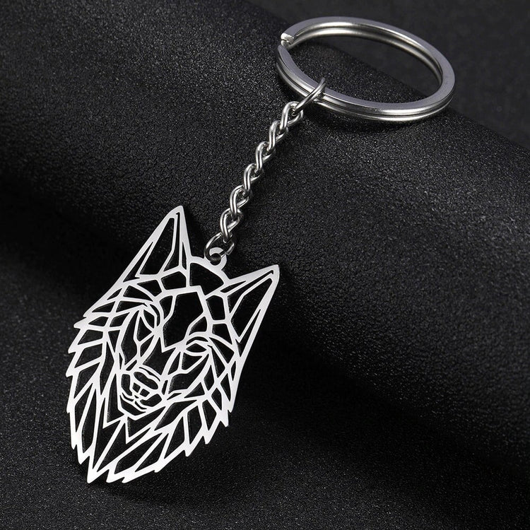 Wolf Keychain | The House of the Keychain – La Maison du Porte-Clé